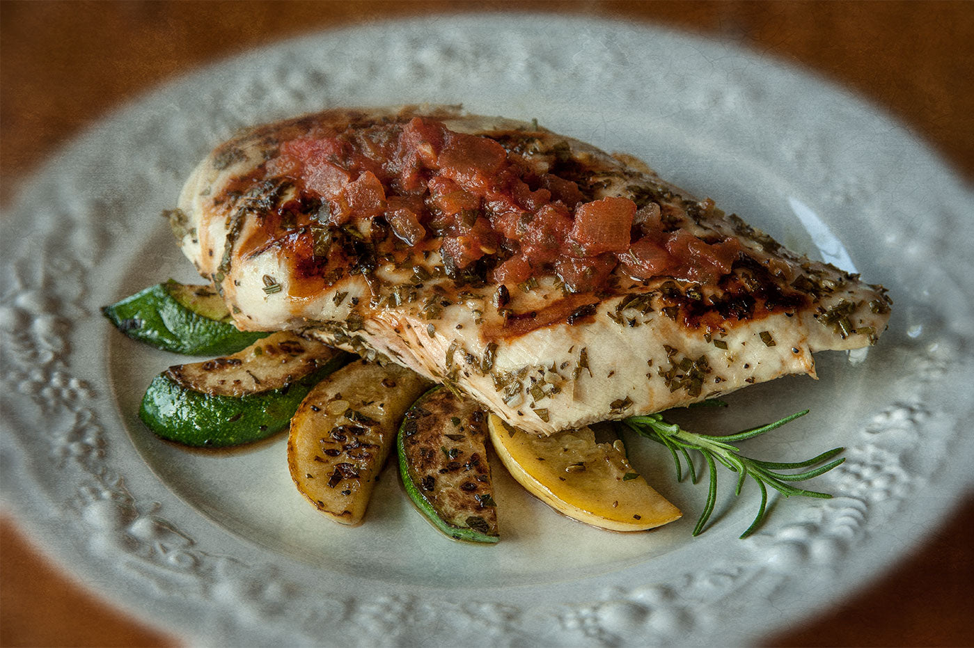 Salsa Over Grilled Chicken – Green Mountain Gringo